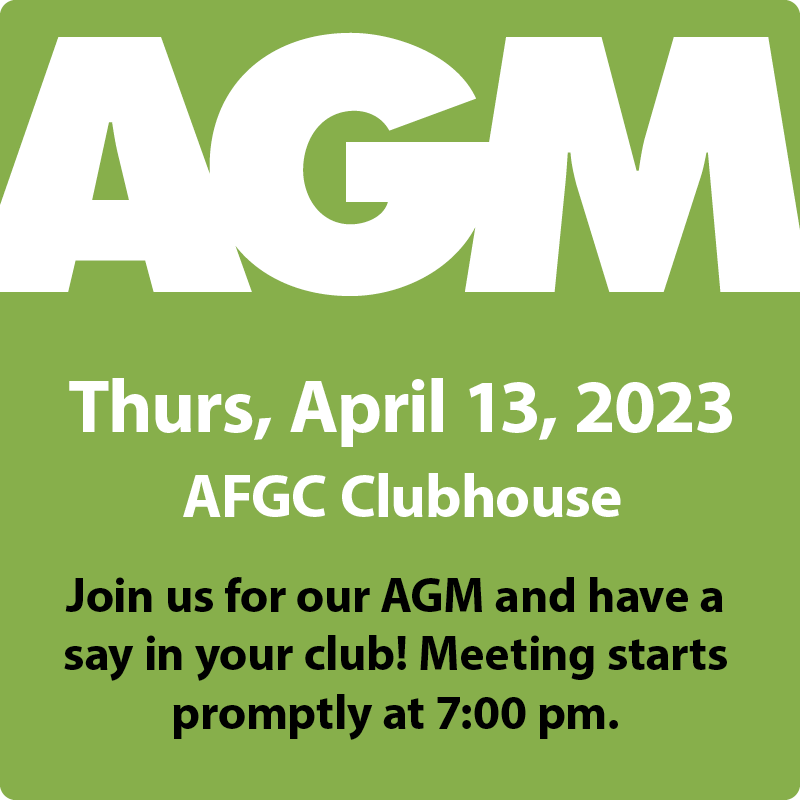AGM 2023 Notice - Abbotsford Fish and Game Club